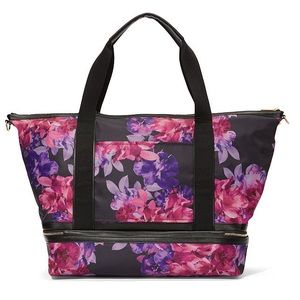 Victoria's Secret | Bags | Victorias Secret Pink Floral Getaway ...